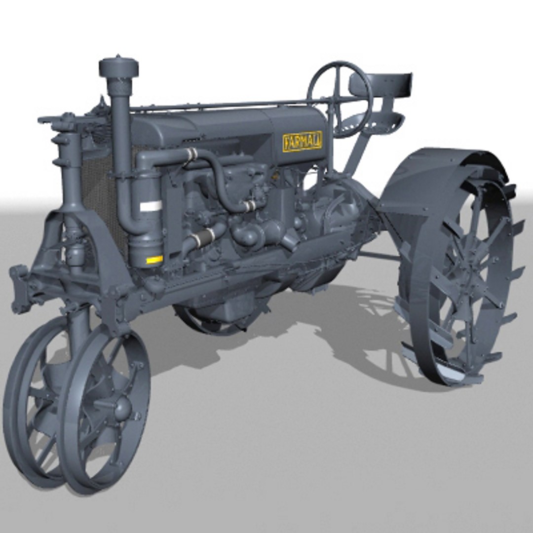 Farmall Tractor 3d Lwo