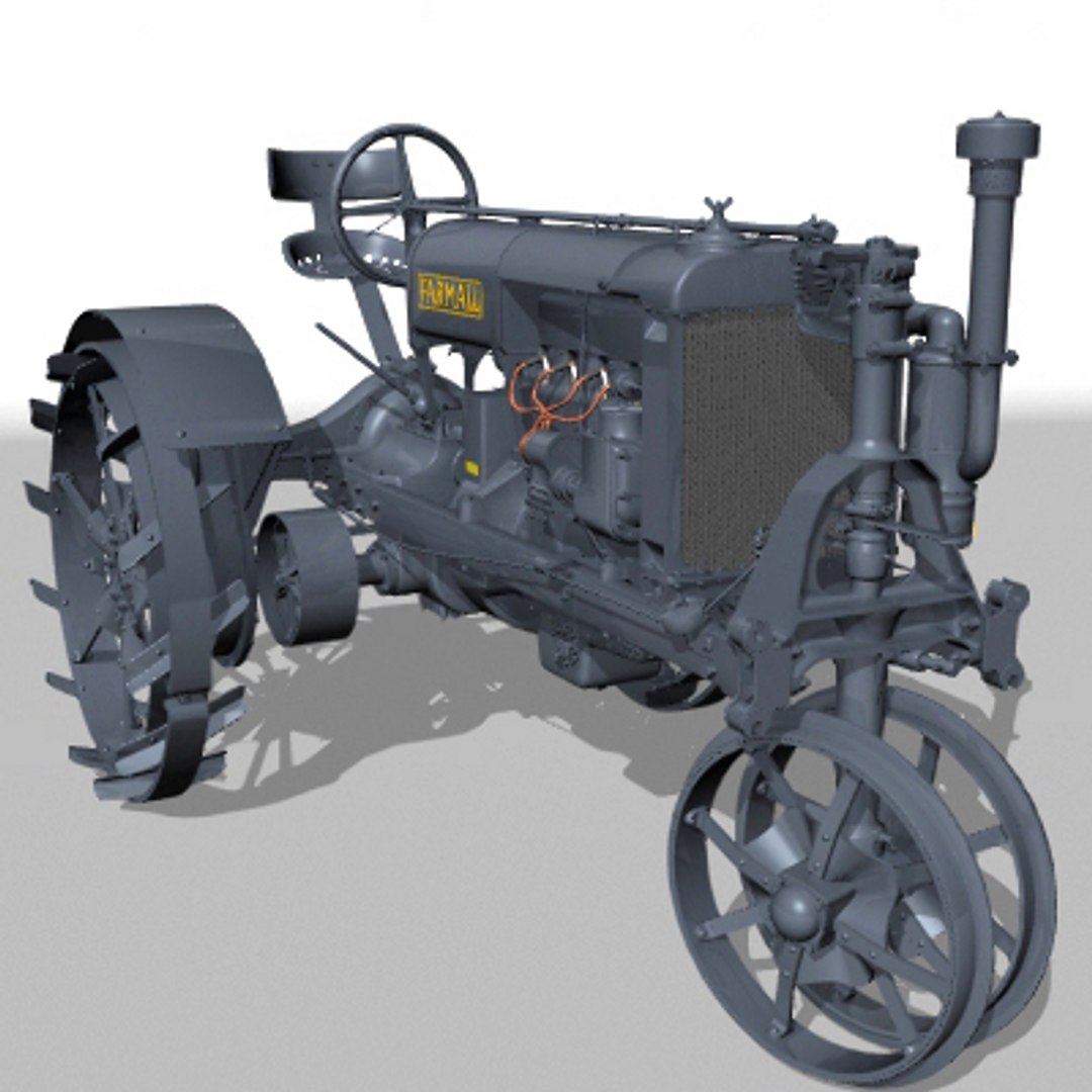 Farmall Tractor 3d Lwo
