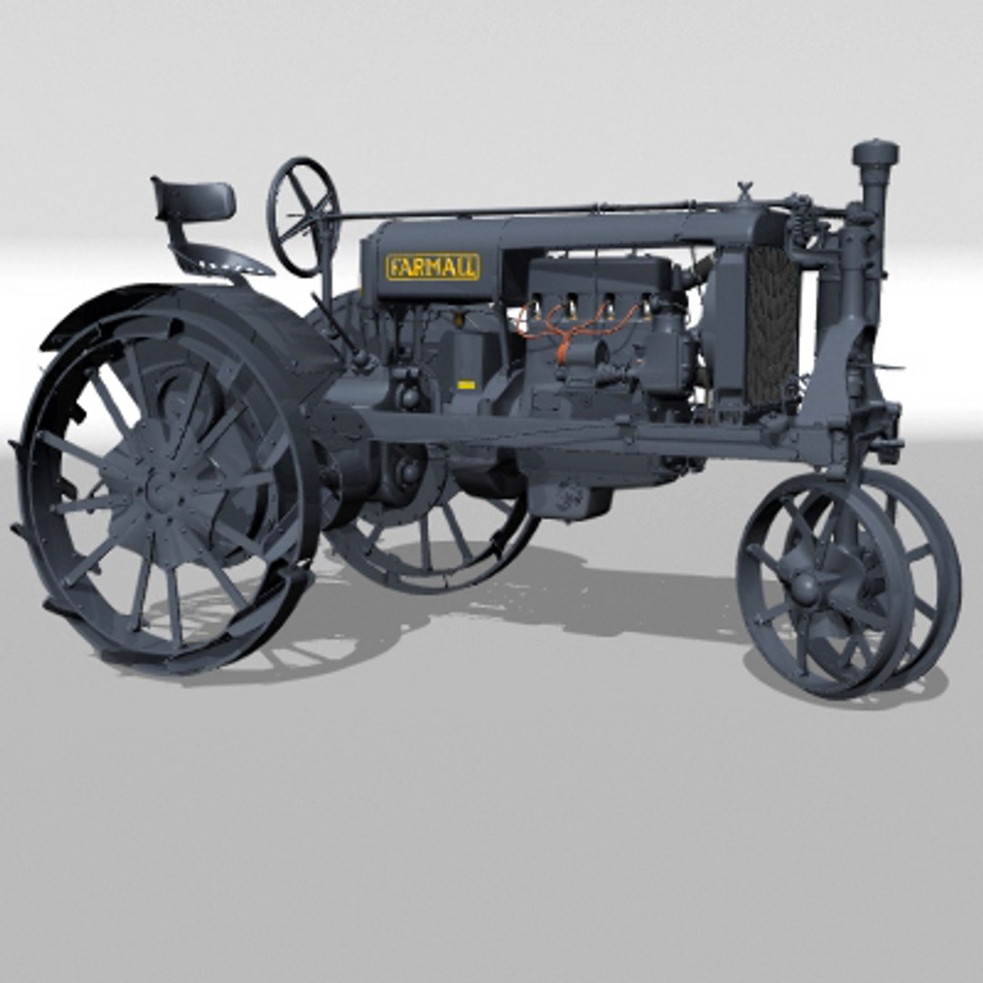 Farmall Tractor 3d Lwo