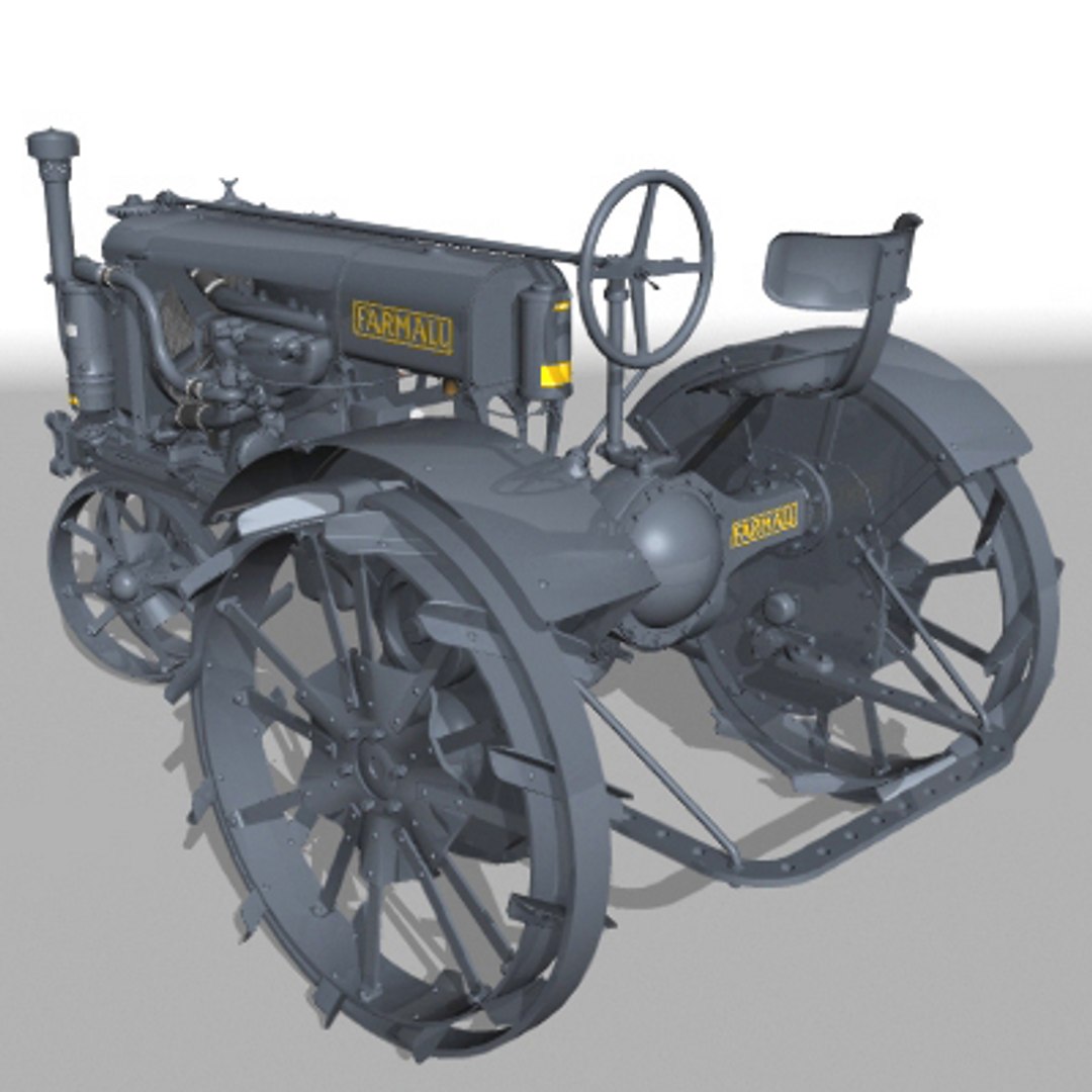 Farmall Tractor 3d Lwo