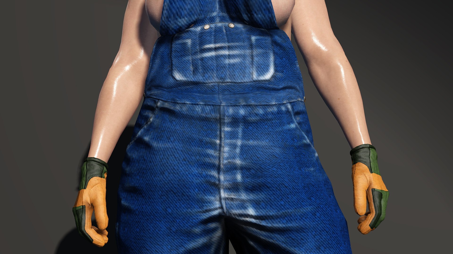 Female Construction Worker Model - TurboSquid 2373091