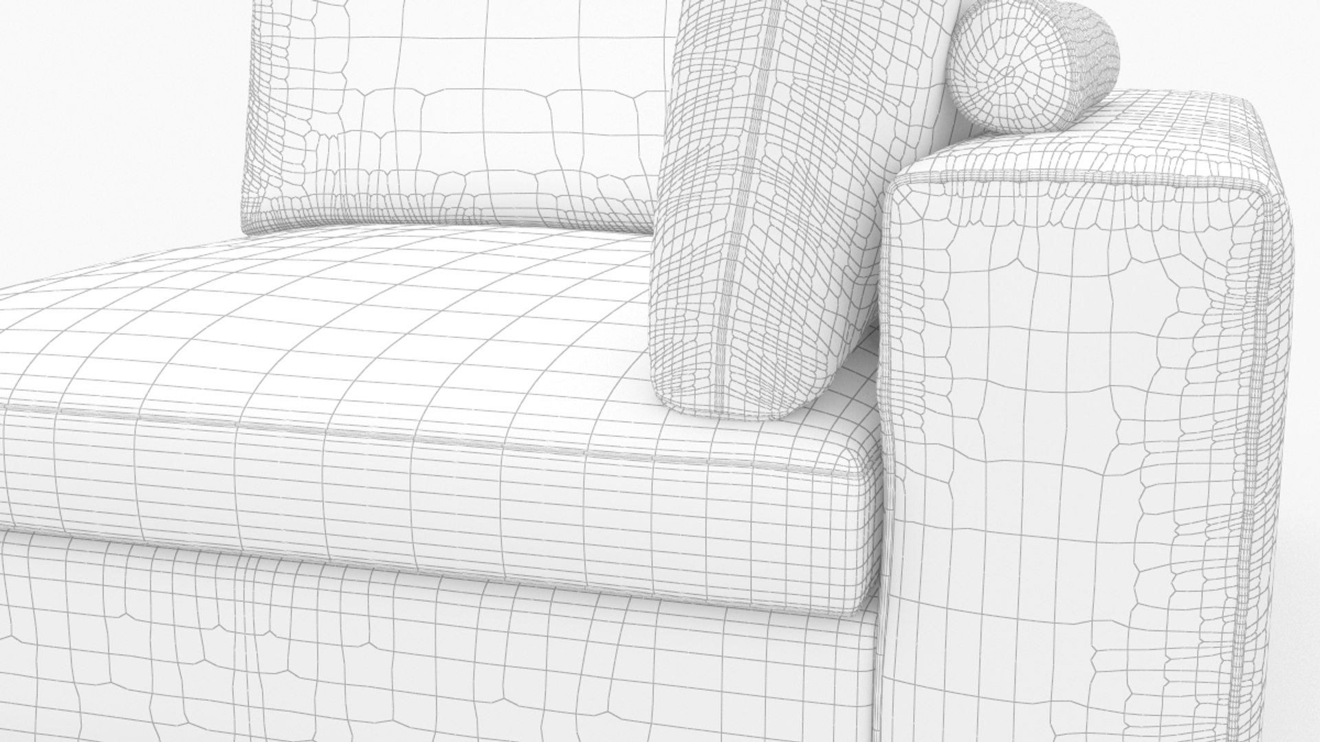 Clarence Sofa Moduler Part 02 3D Model - TurboSquid 2260008