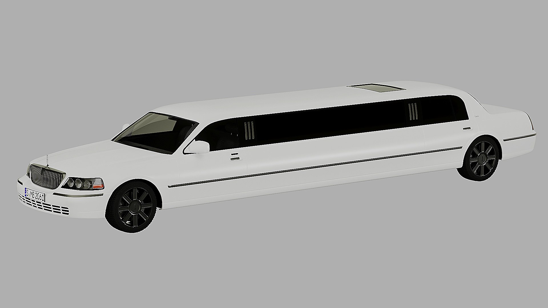 3D Limuzin - TurboSquid 2222374