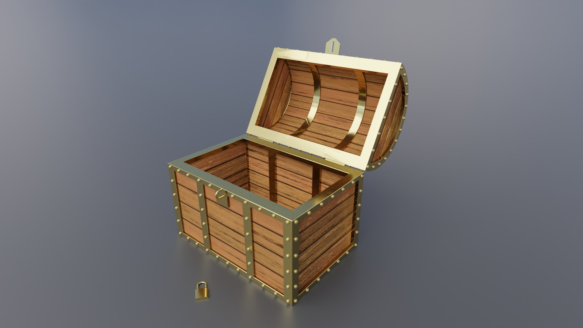 Treasure Chest 3D - TurboSquid 2039887