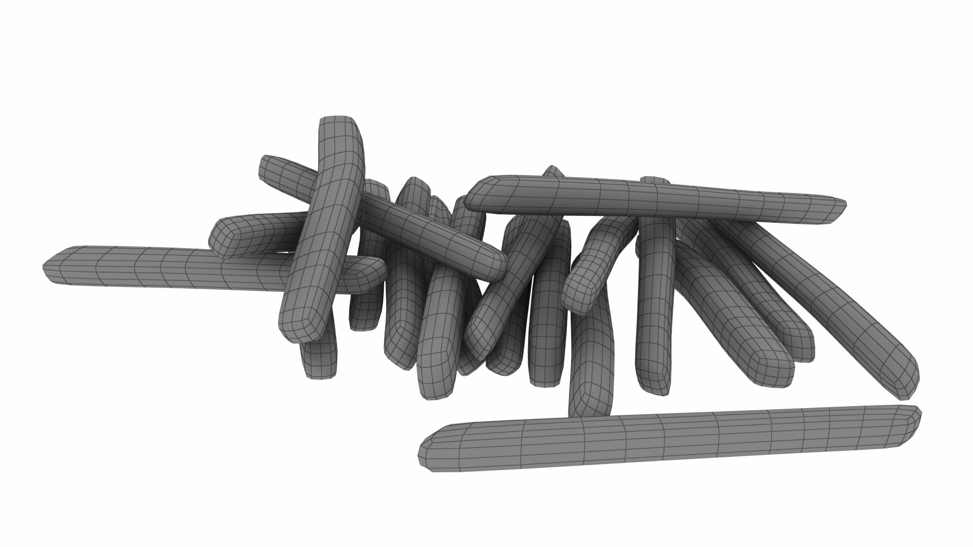 3D Potato Fried Model - TurboSquid 1680045