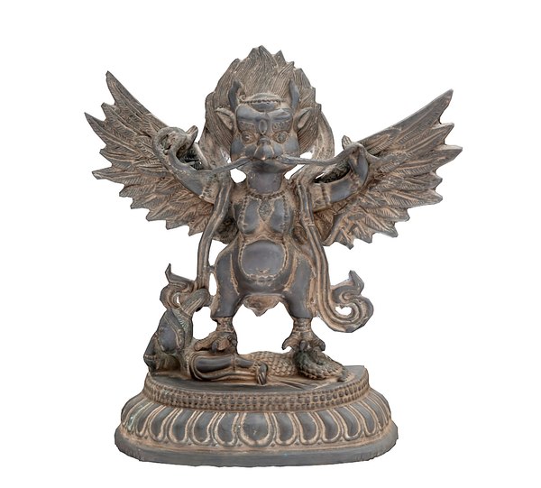 3d garuda statue model