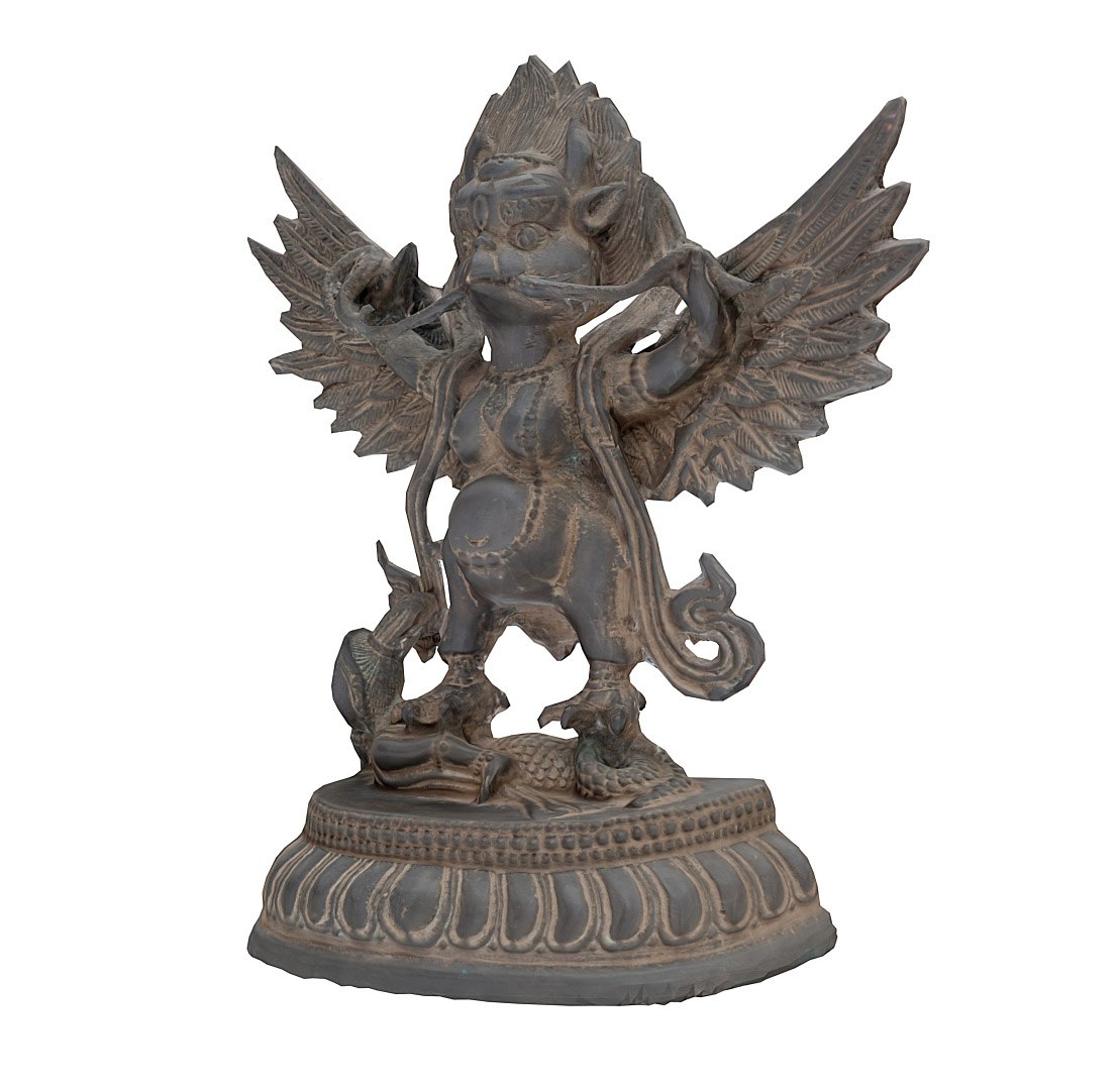 3d Garuda Statue Model