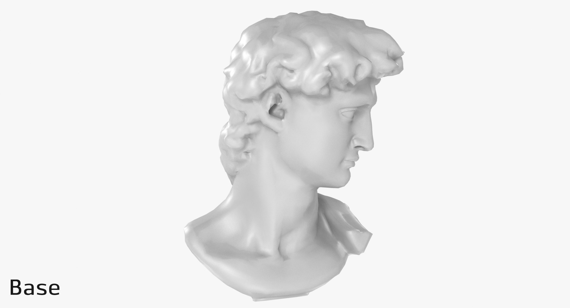 David head 3D model - TurboSquid 1443256