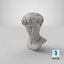 David Head 3D Model - TurboSquid 1443256
