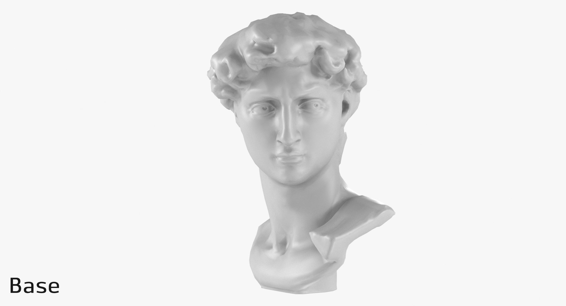 David head 3D model - TurboSquid 1443256