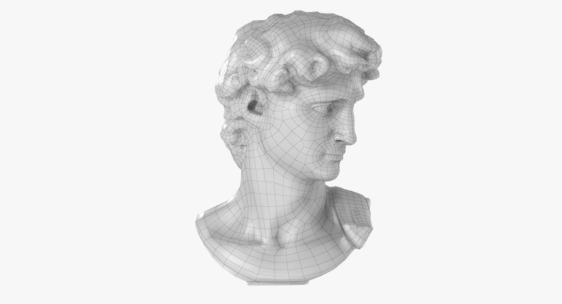 David head 3D model - TurboSquid 1443256