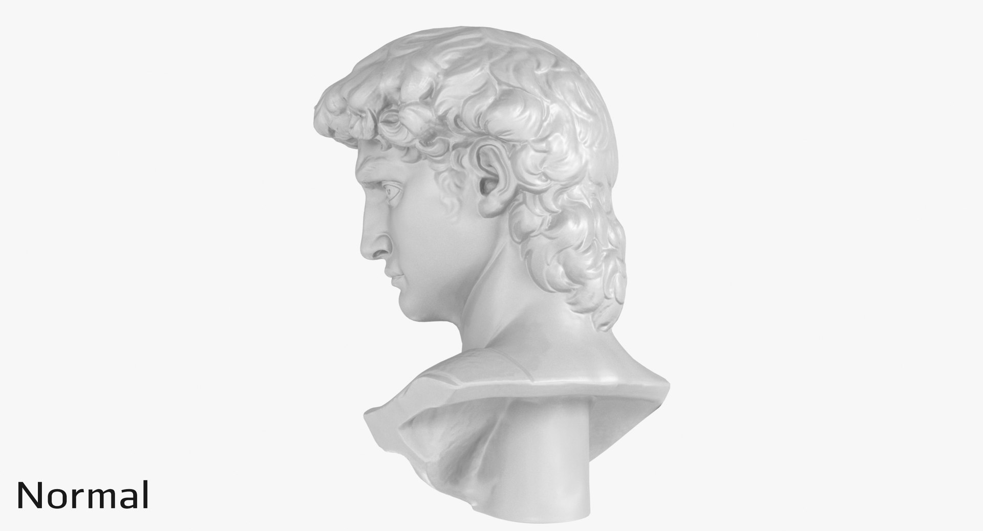 David head 3D model - TurboSquid 1443256