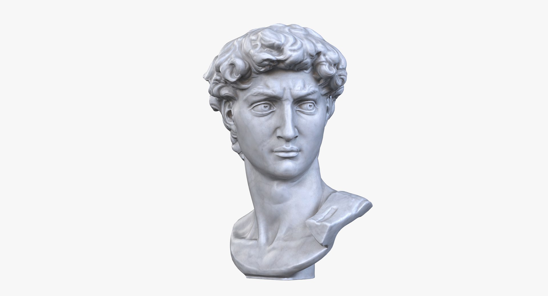 David Head 3D Model - TurboSquid 1443256