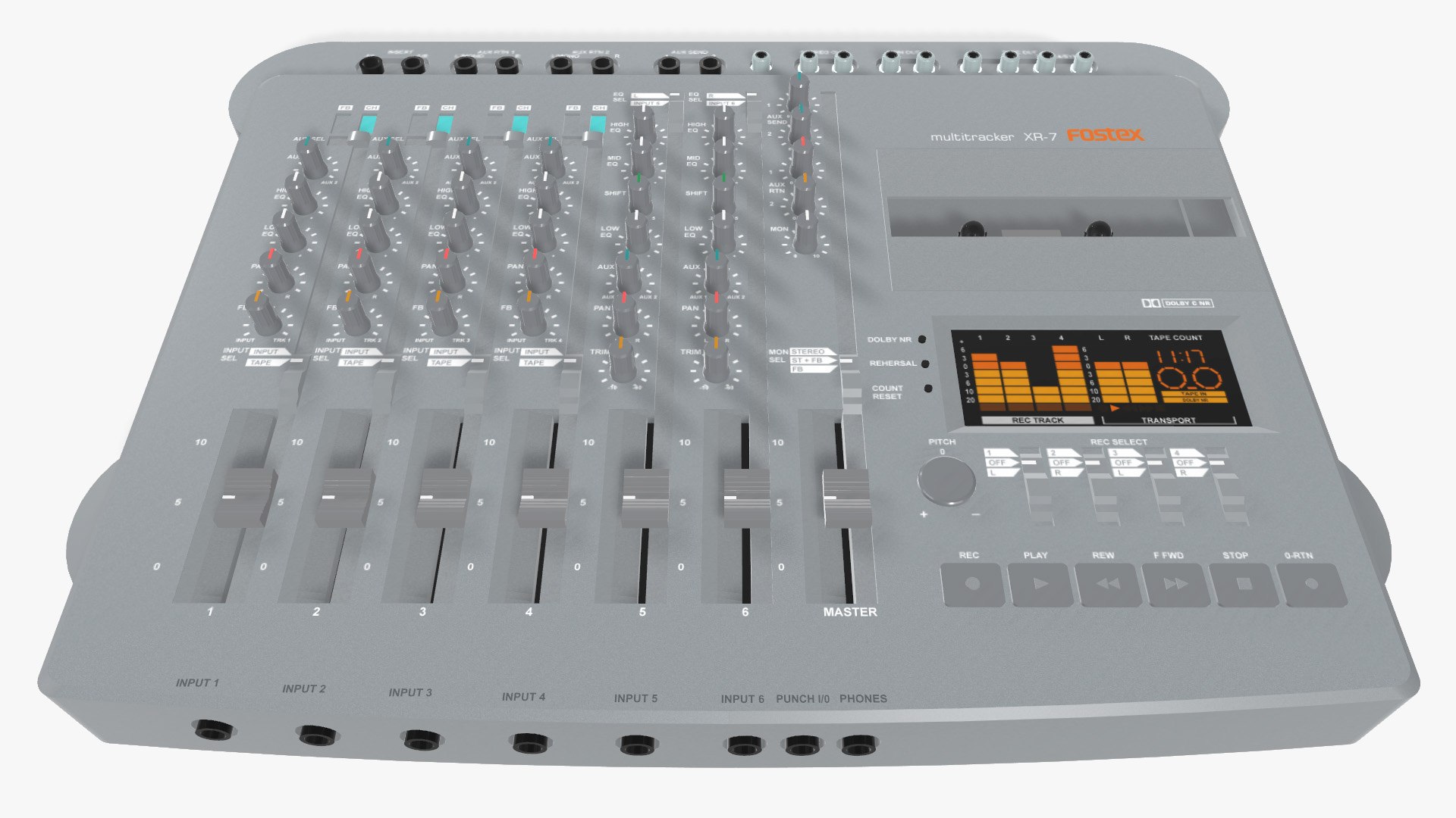 3d Fostex Cassette Track