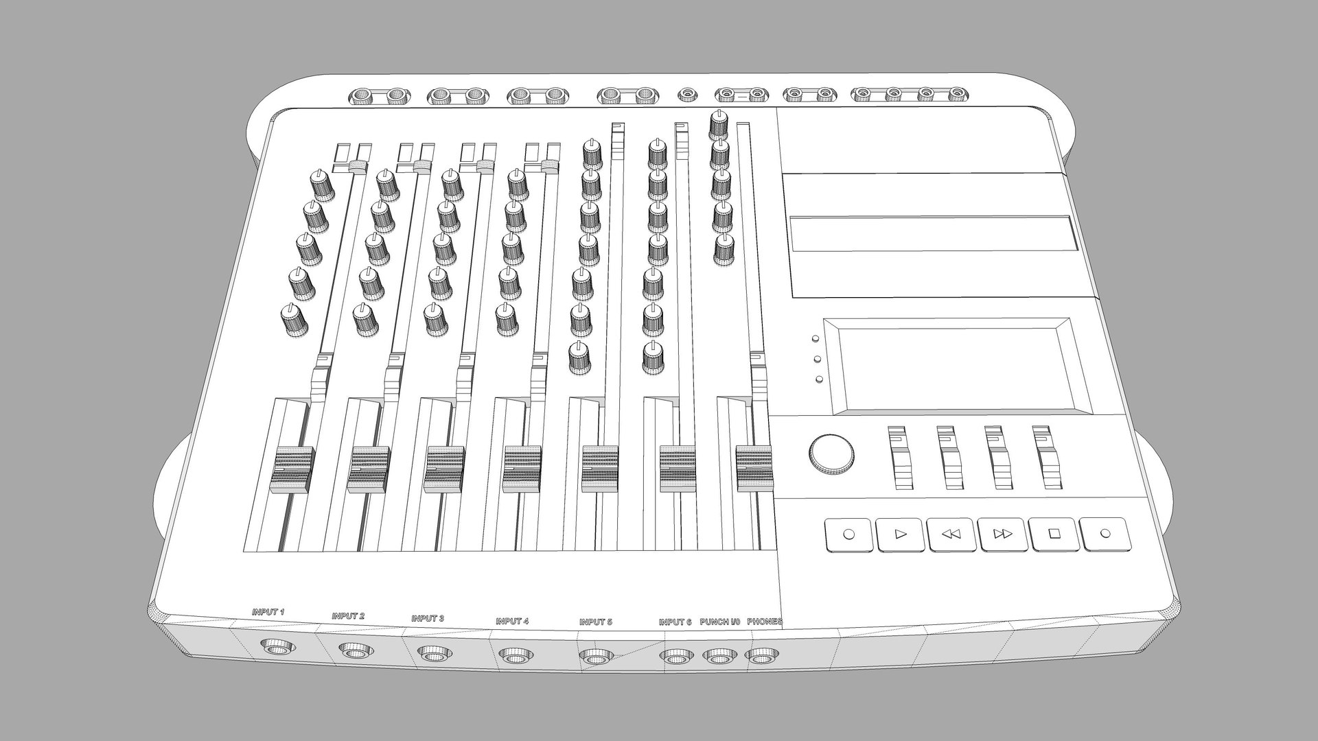 3d Fostex Cassette Track