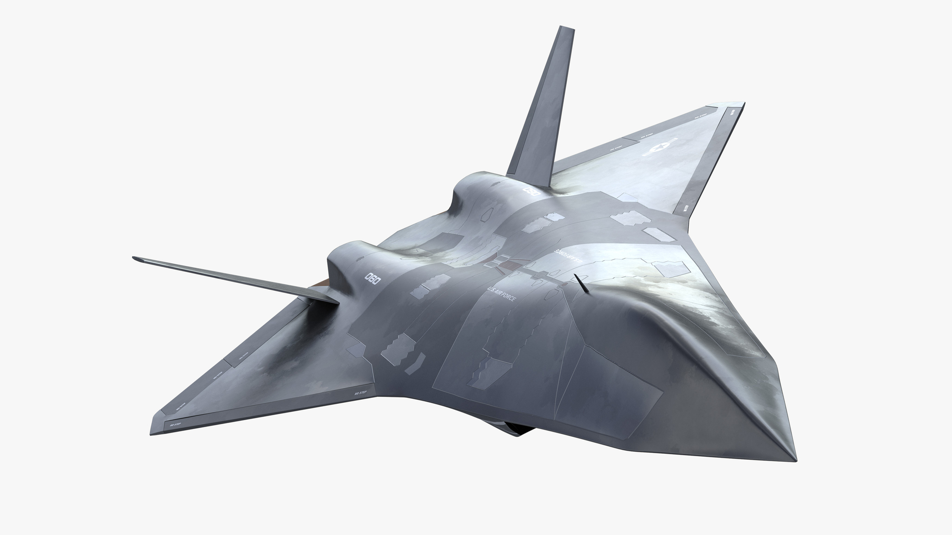Pacote 2050 do Future Jet Fighter Concept Modelo 3D - TurboSquid 1817091