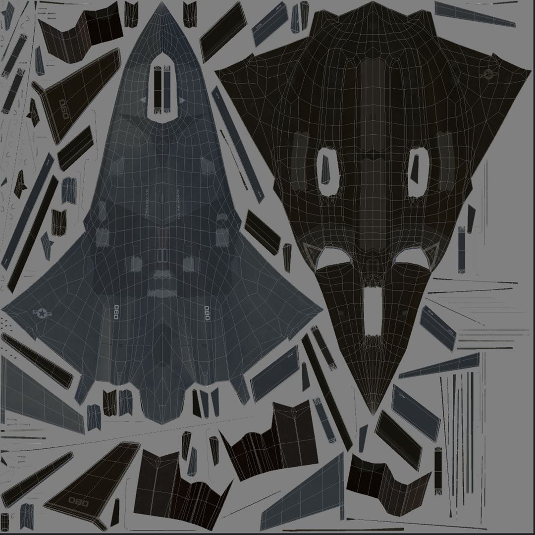 3D Future Jet Fighter Concept 2050 Pack - TurboSquid 1817091