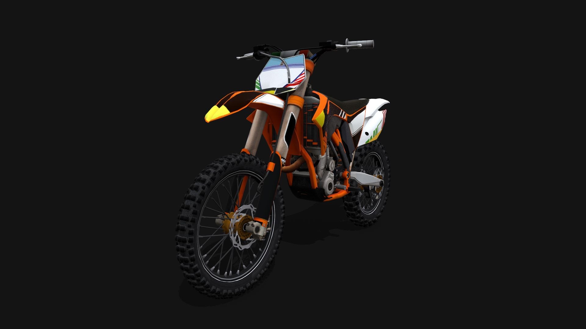 Ktm tm 3D model - TurboSquid 1535543
