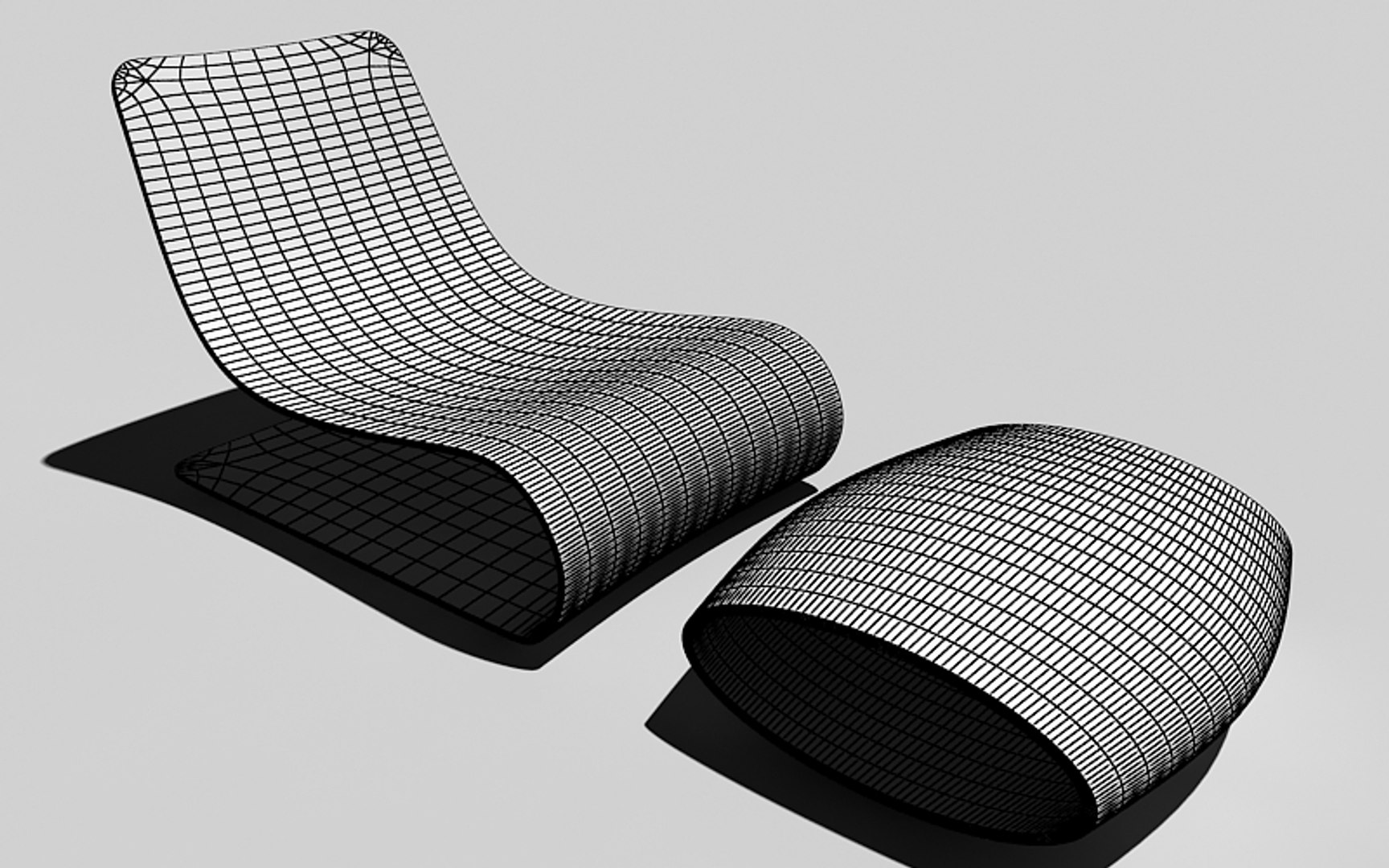 Lounge Chairs 3d Model