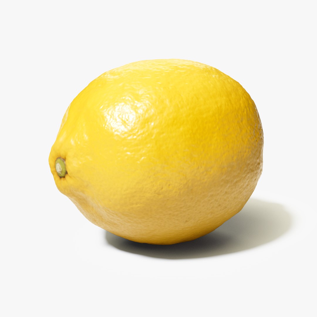 3D model Realistic 3D Lemon Model - TurboSquid 2153882