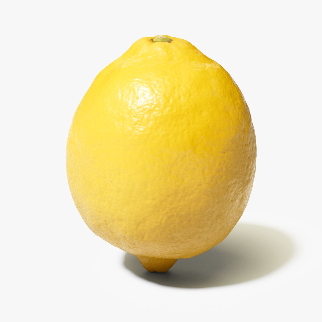 3D model Realistic 3D Lemon Model - TurboSquid 2153882