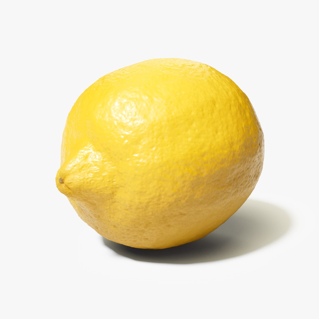 3D model Realistic 3D Lemon Model - TurboSquid 2153882