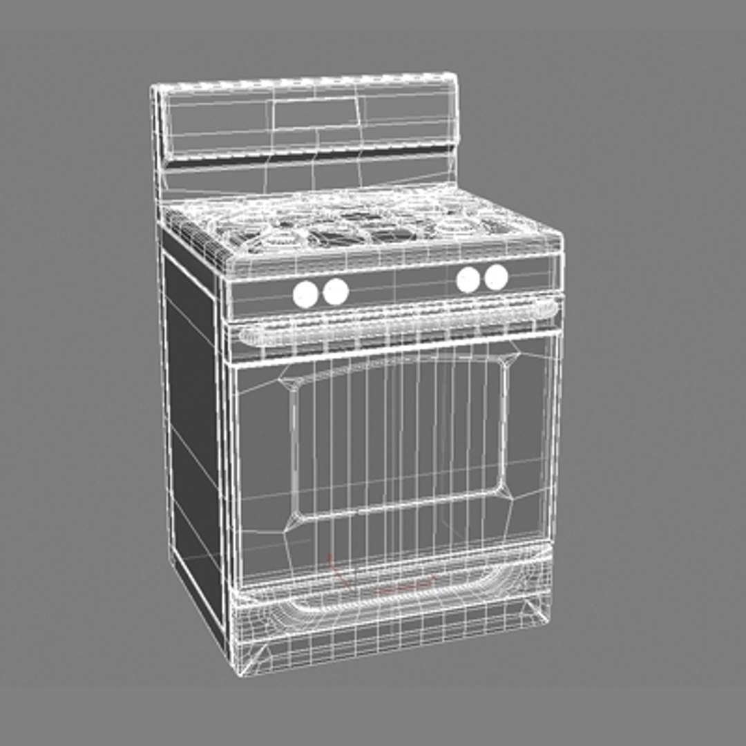 3d Cooking Range