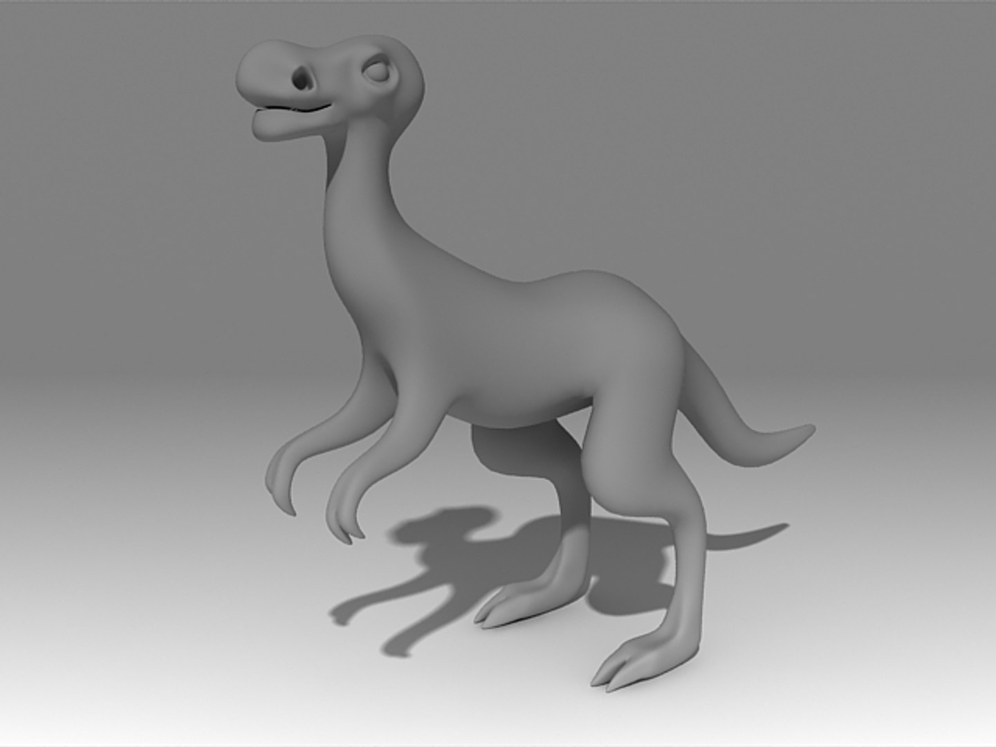 dinosaur cartoon 3d model