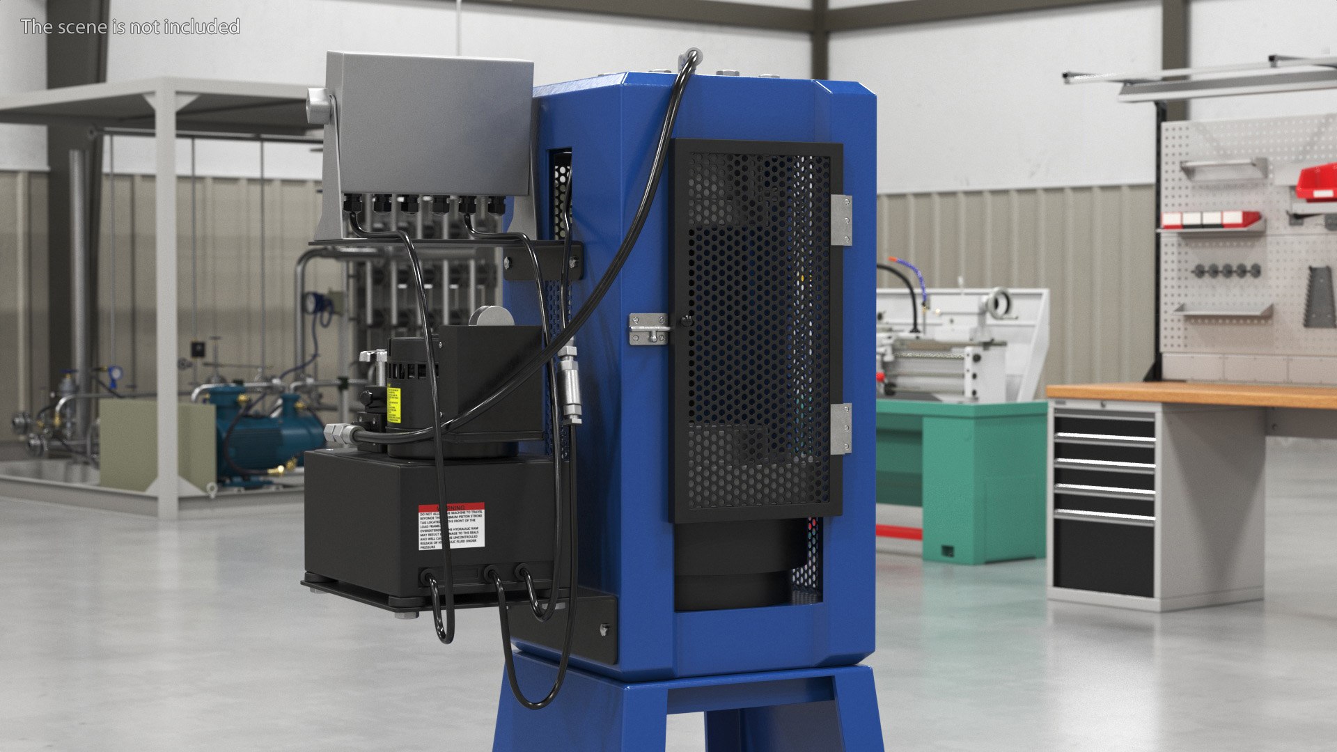 Concrete Compression Machines Strength Testing Model - TurboSquid 2325140