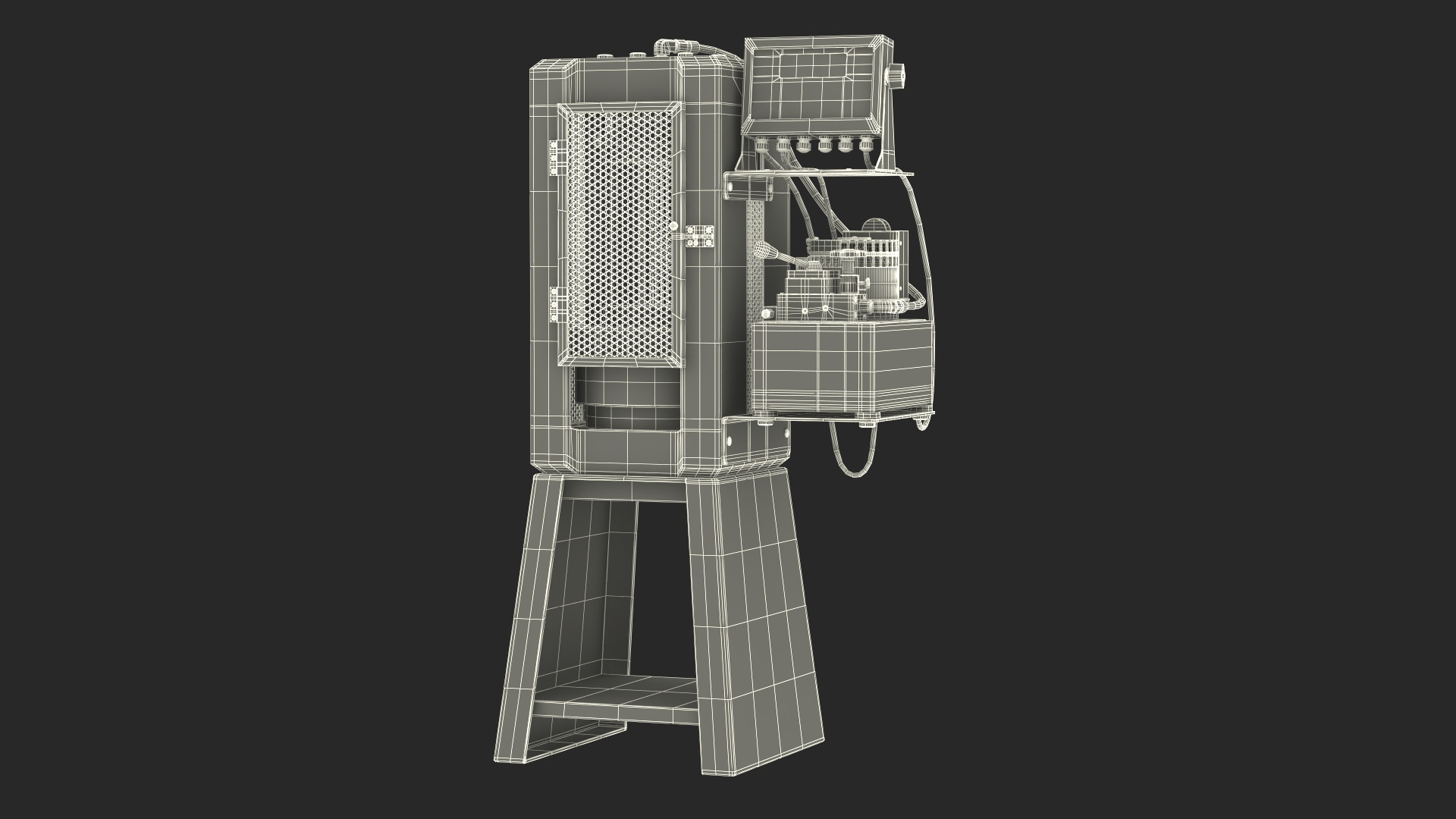 Concrete Compression Machines Strength Testing Model - TurboSquid 2325140