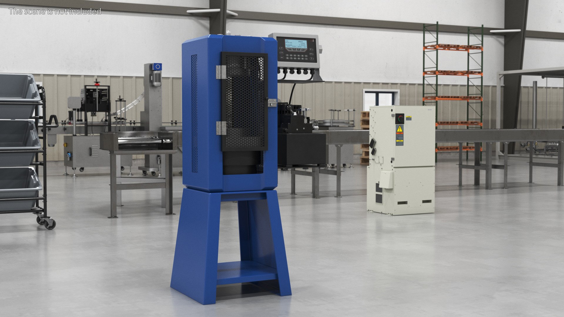 Concrete Compression Machines Strength Testing Model - TurboSquid 2325140