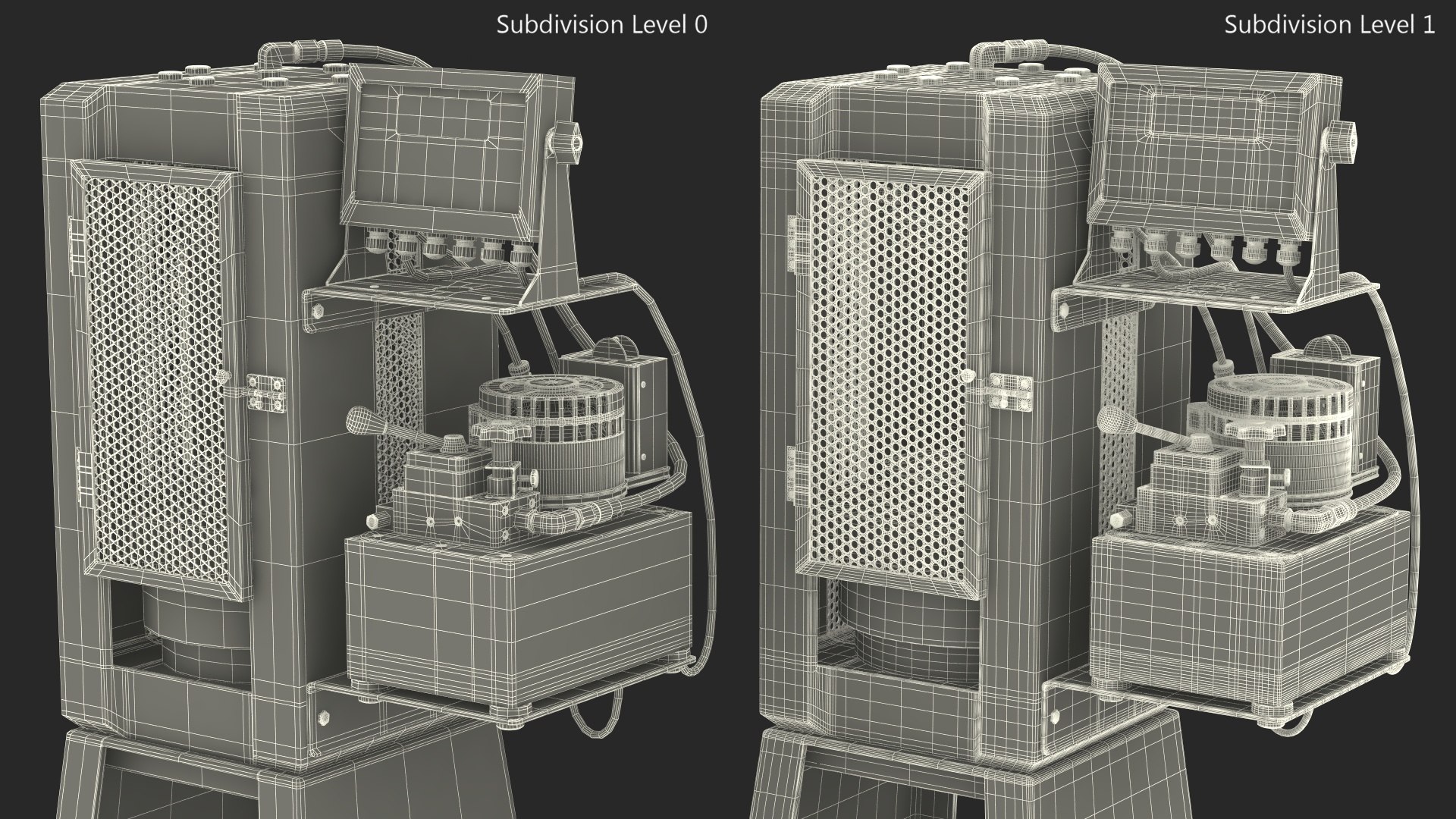 Concrete Compression Machines Strength Testing Model - TurboSquid 2325140