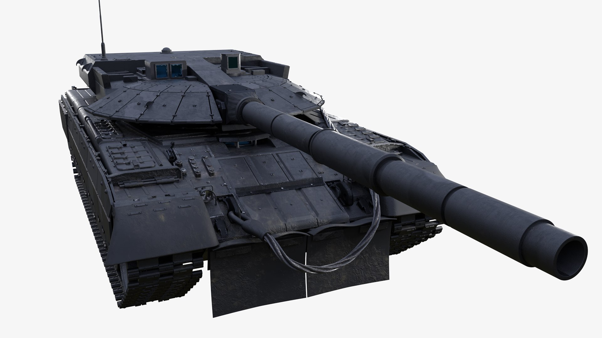 Russian Tank Object 640 3D - TurboSquid 1634392