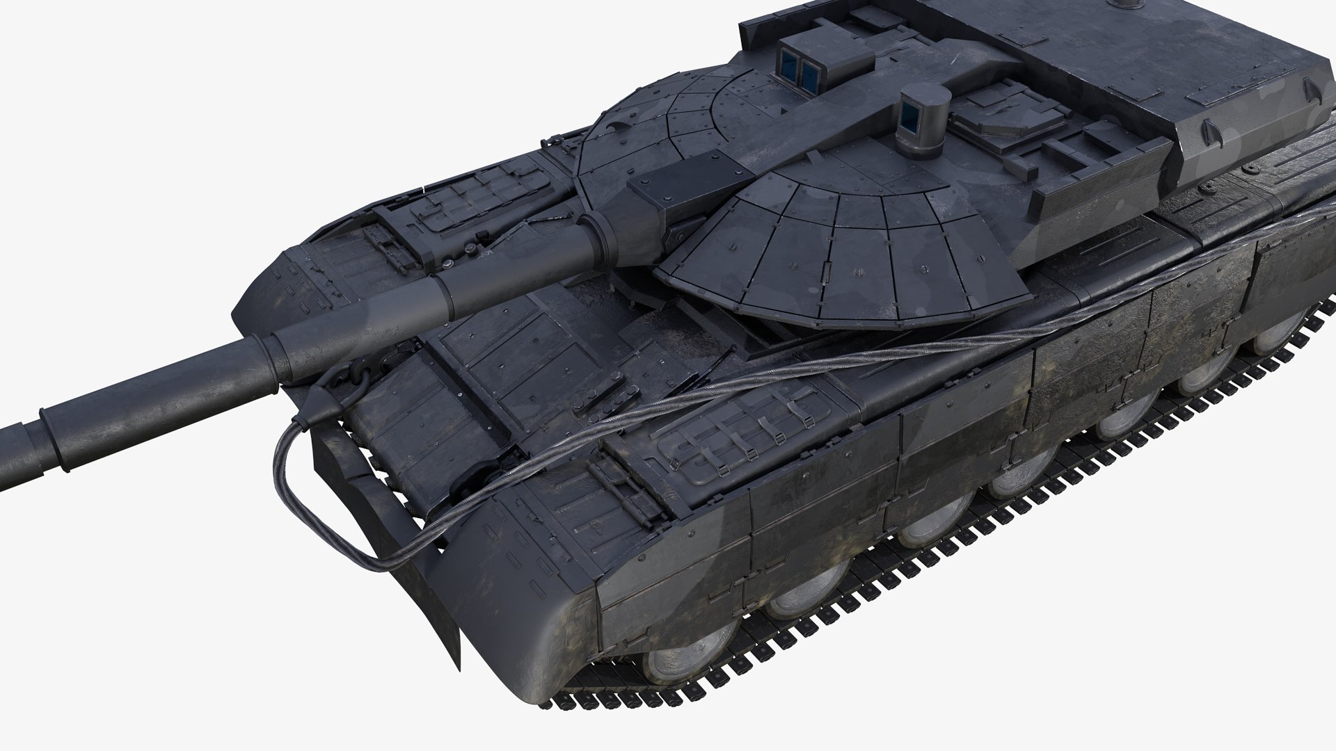 Russian Tank Object 640 3D - TurboSquid 1634392