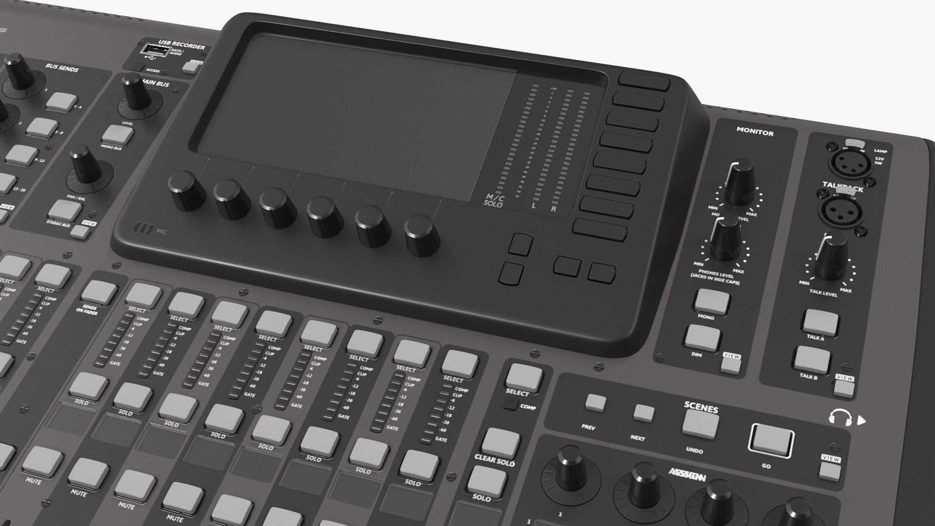 3D Behringer X32 Digital Mixing Console - TurboSquid 2183266