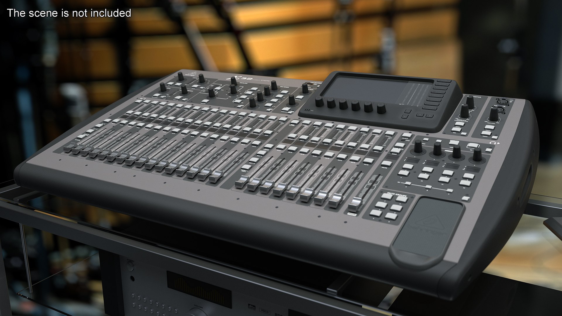 3D Behringer X32 Digital Mixing Console - TurboSquid 2183266