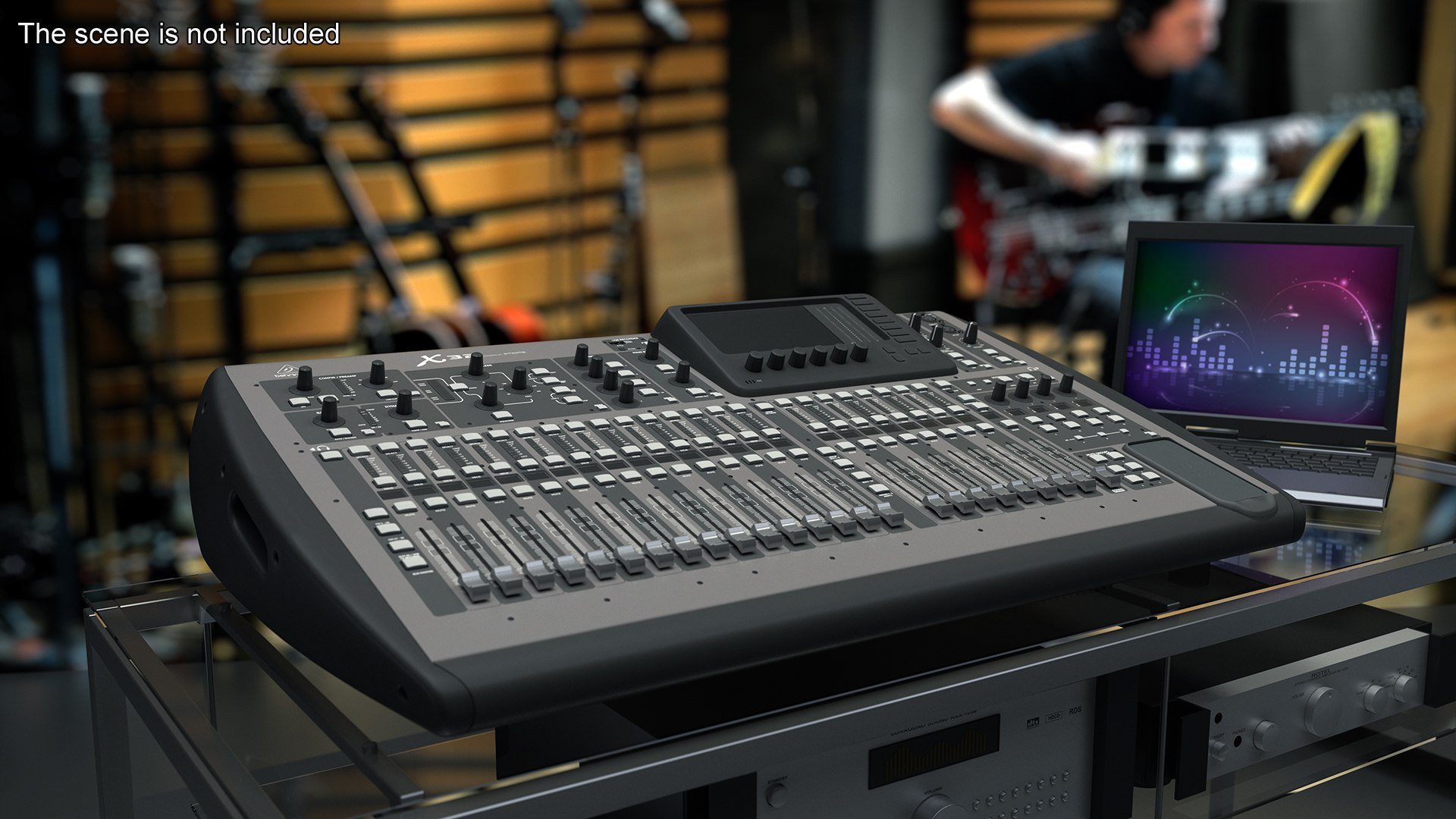 3D Behringer X32 Digital Mixing Console - TurboSquid 2183266