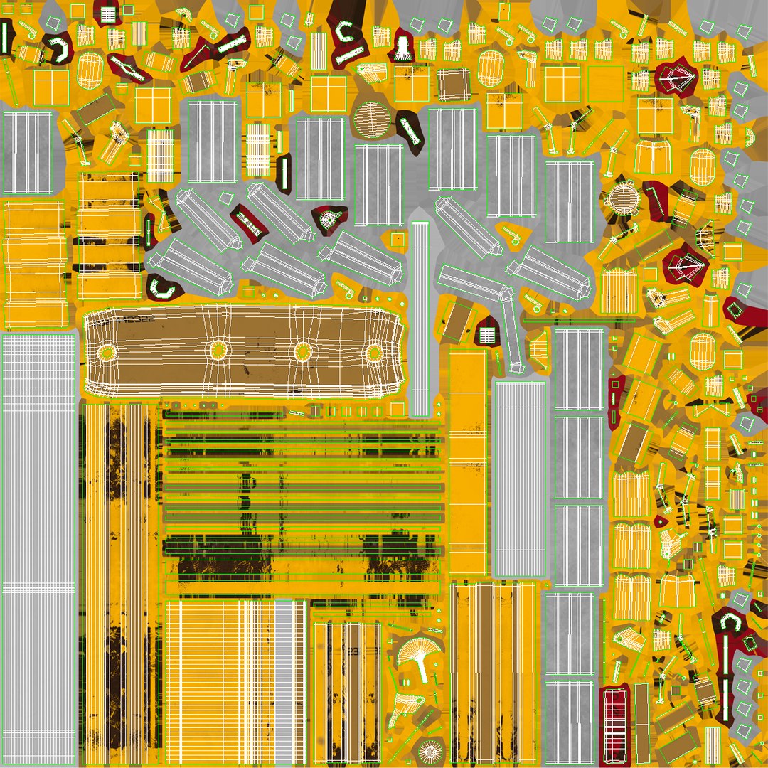 3D Model Generic Rusted Subsea Manifold And PLET Colletion - TurboSquid ...