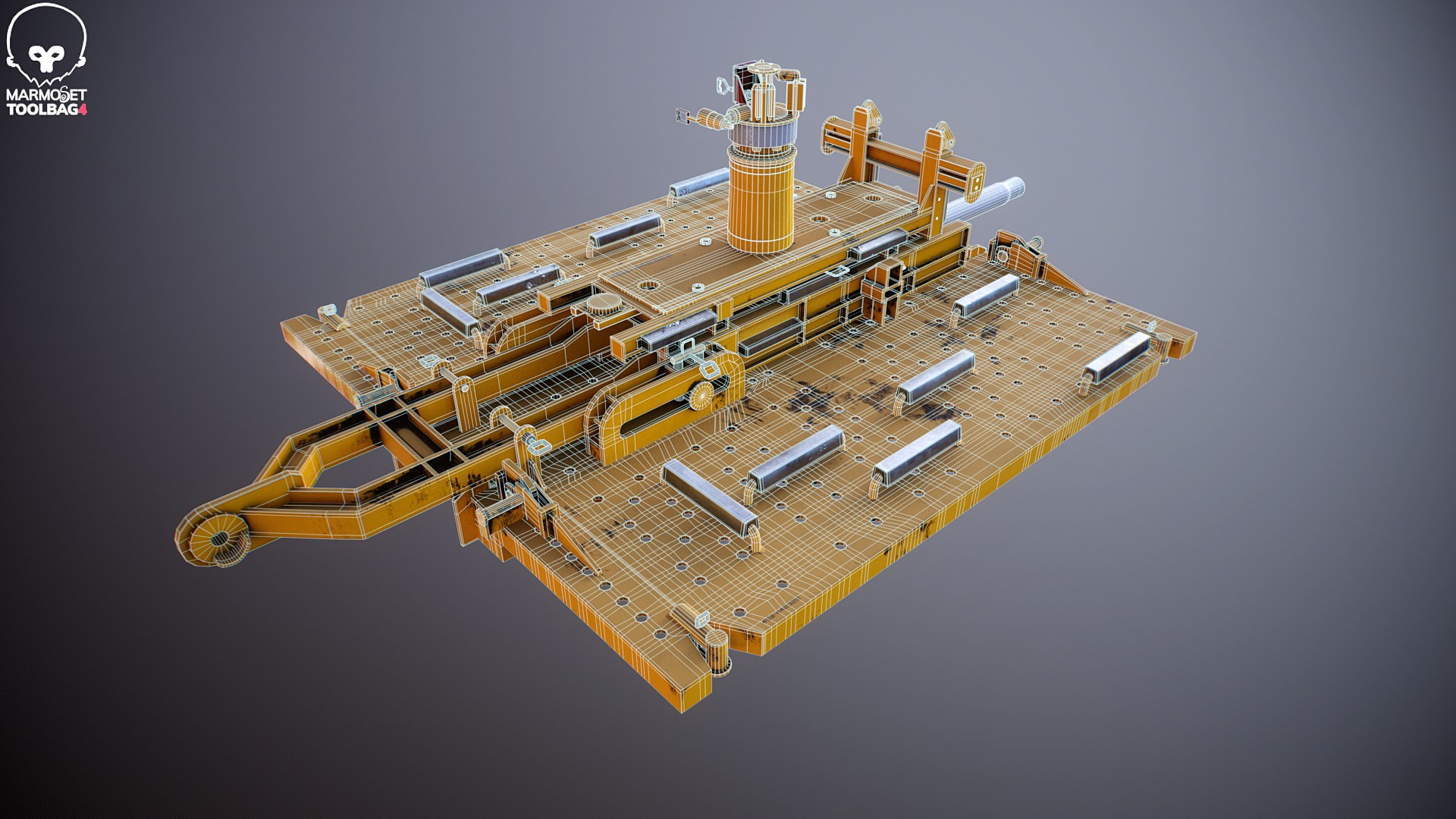 3D Model Generic Rusted Subsea Manifold And PLET Colletion - TurboSquid ...