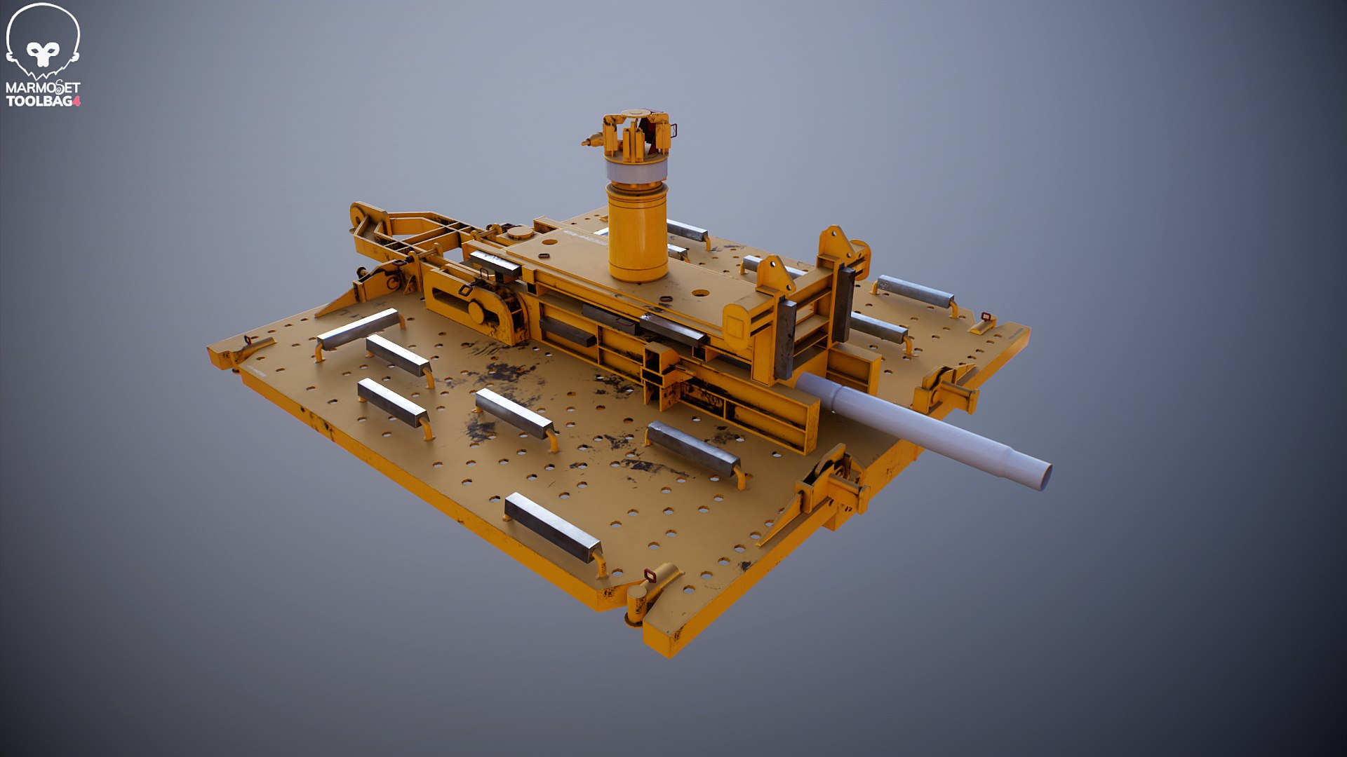3D Model Generic Rusted Subsea Manifold And PLET Colletion - TurboSquid ...