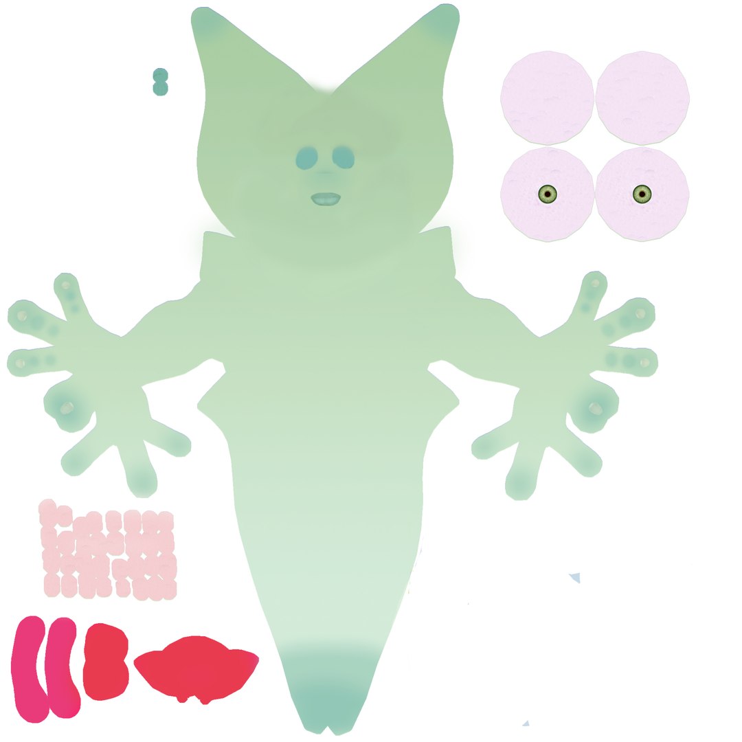 3d model of ghost rig