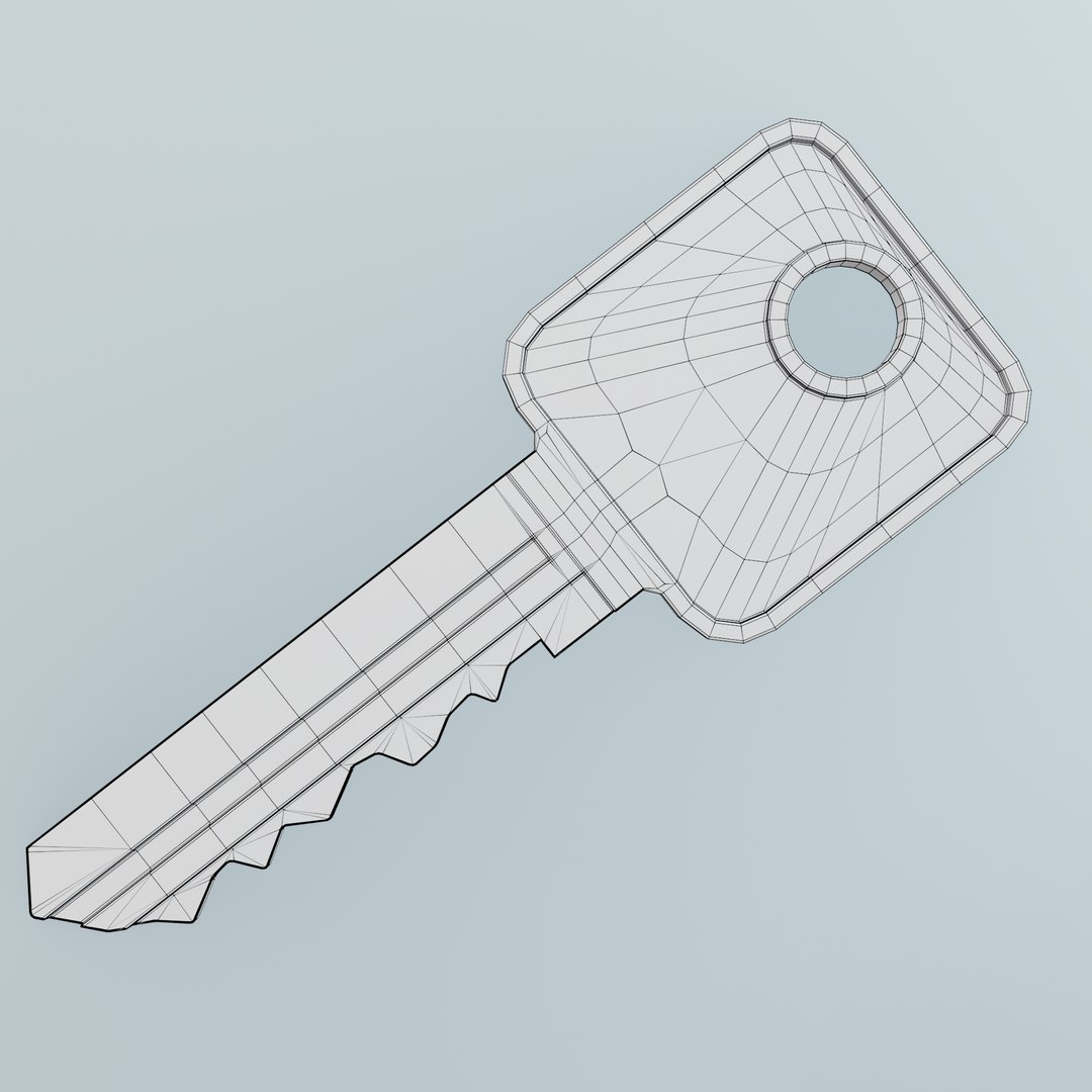 3D Model Key 5 - TurboSquid 1989131