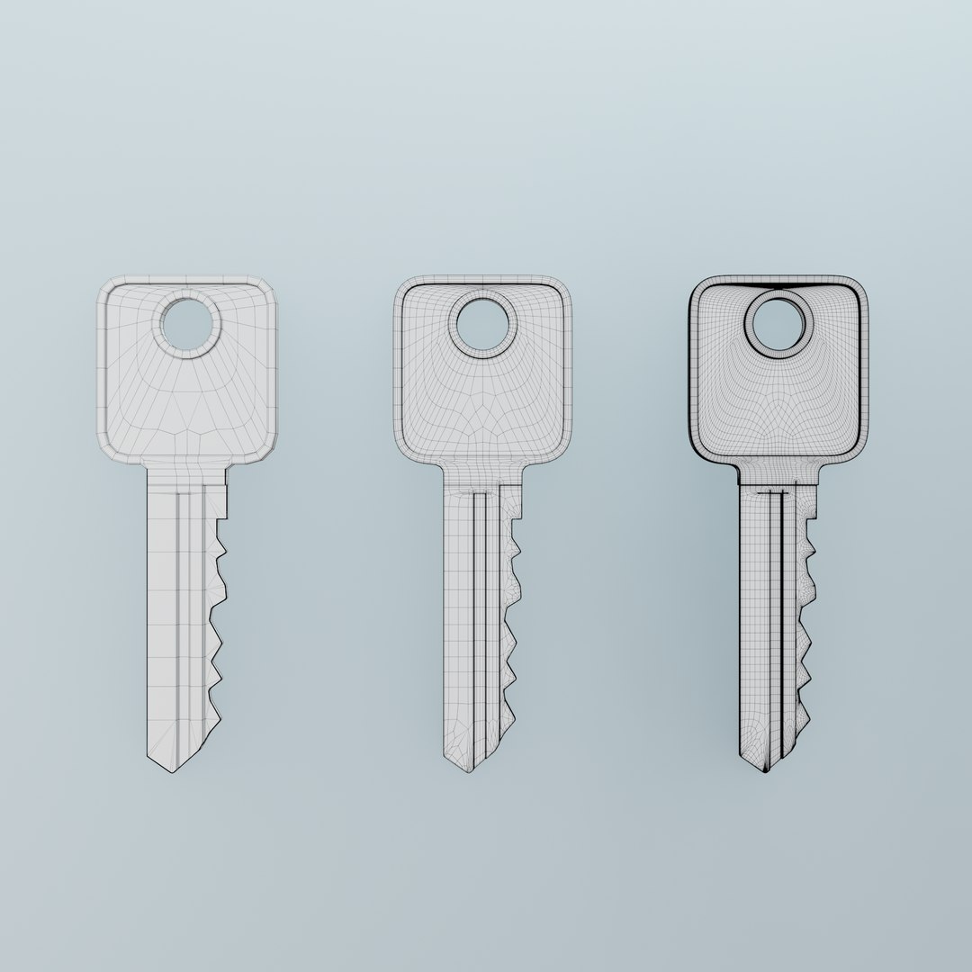 3D Model Key 5 - TurboSquid 1989131