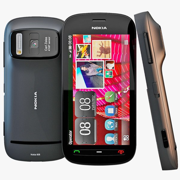 Nokia 808 PureView 3D Models for Download | TurboSquid
