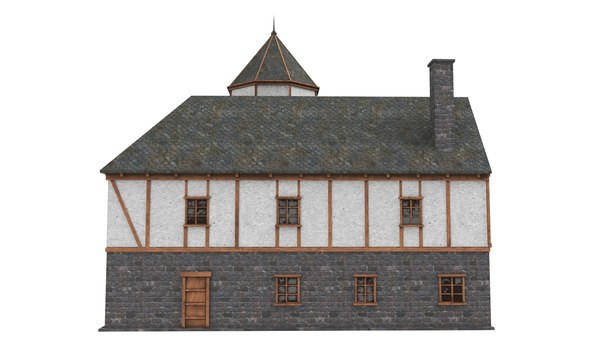 Real medieval house 3D model - TurboSquid 1442118