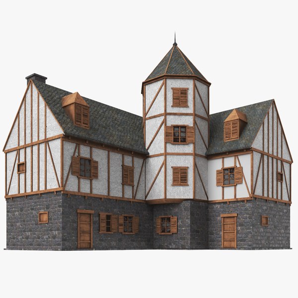 Real medieval house 3D model - TurboSquid 1442118