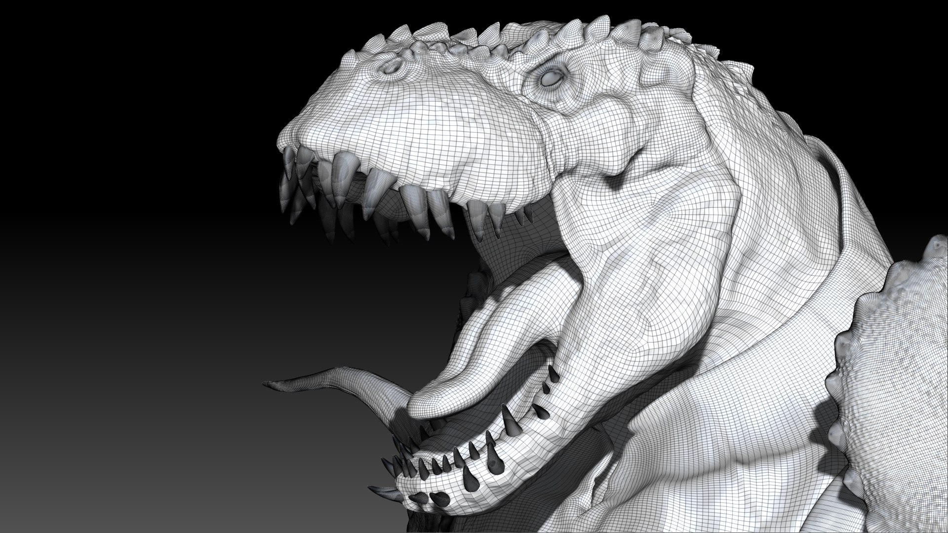 3D Theropod Rex Man - TurboSquid 2138278