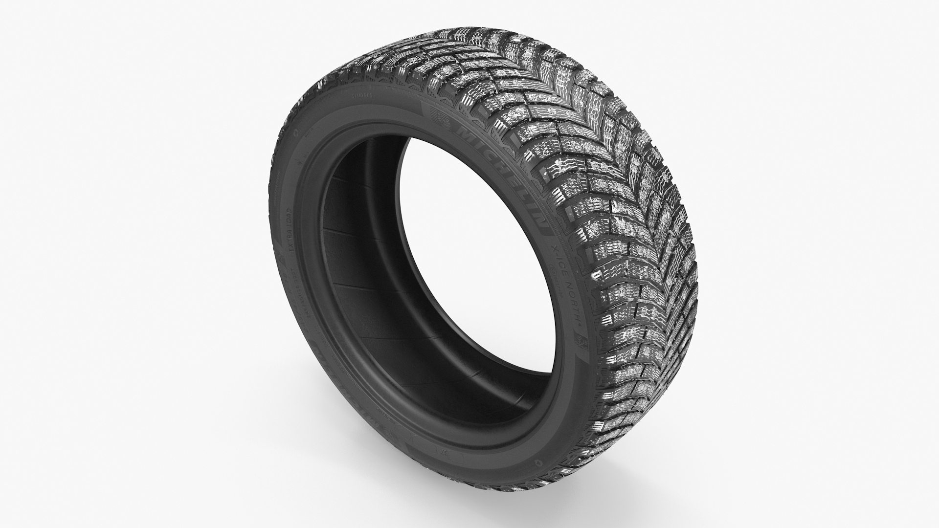Snow Michelin Winter Spikes-Tire 3D - TurboSquid 2031842