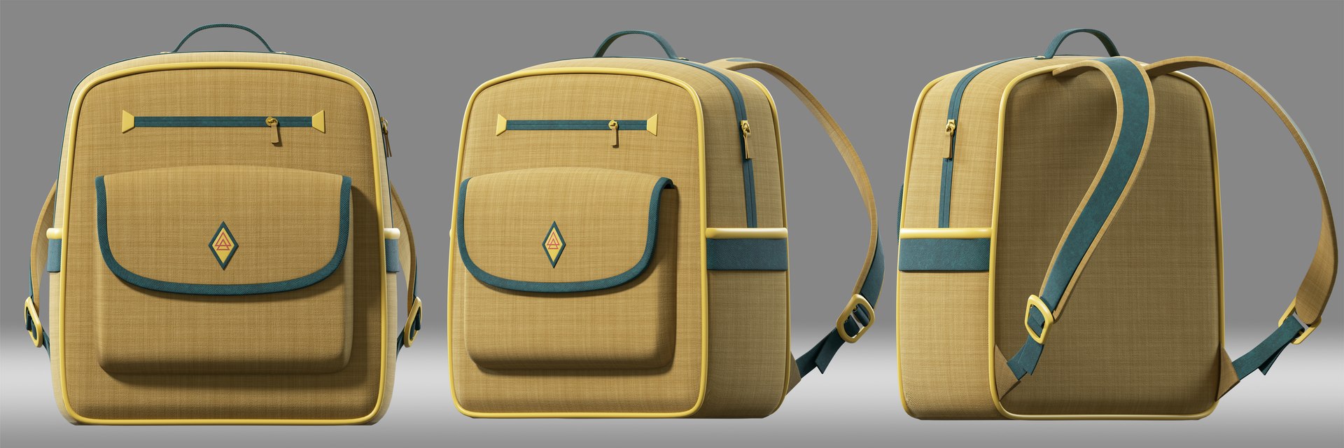 Bag School 3D Model - TurboSquid 1554871