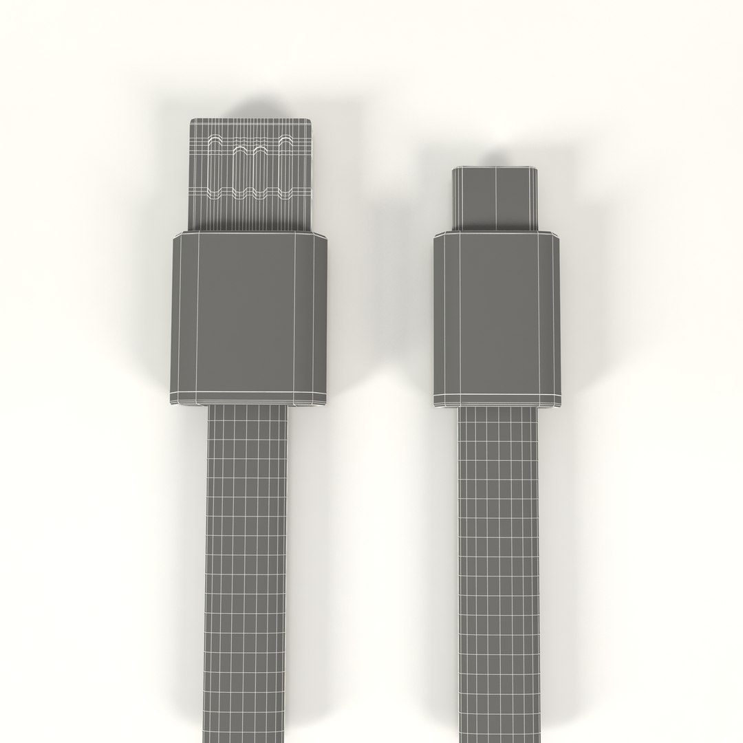 3d Model Usb Type-c